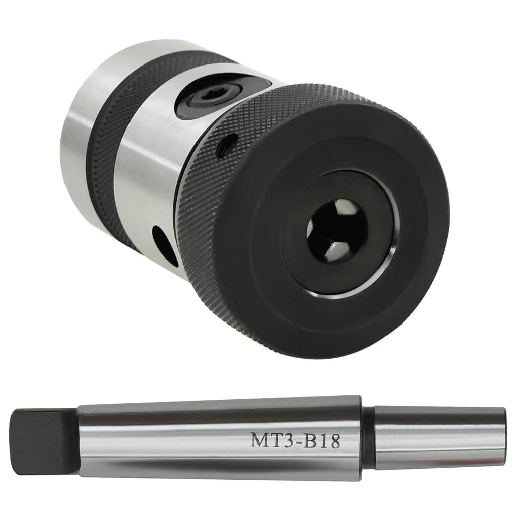 vidaXL Bohrfutter B18 mit MT3-Schaft für Innengewinde M3-M16 | vidaXL.at