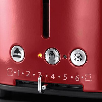 Russell Hobbs Toaster Retro Ribbon Rot 1300 W | vidaXL.at