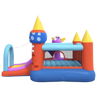 Happy Hop Aufblasbare Hüpfburg mit Rutsche 350x346x240 cm PVC | vidaXL.at