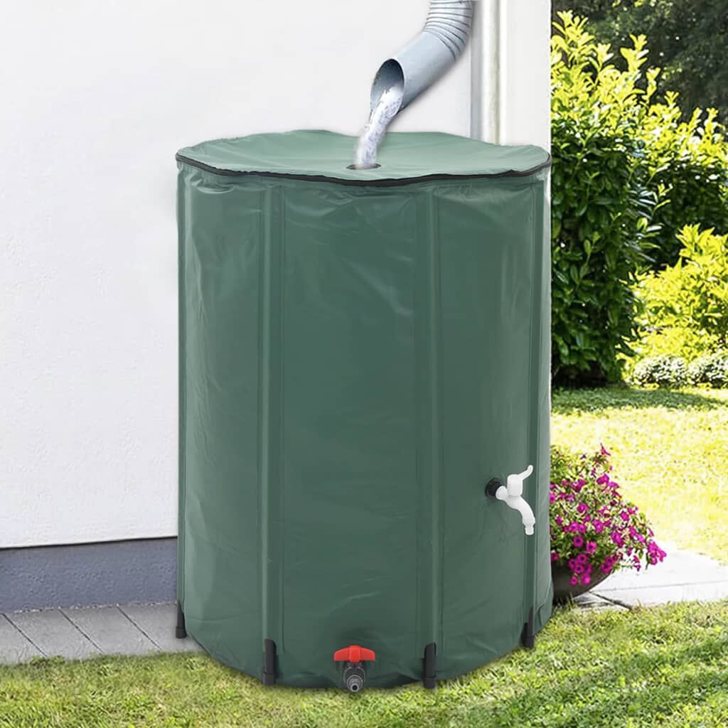 Wasserspeicher Regentonne Wassertank 250L klappbar | vidaXL.at