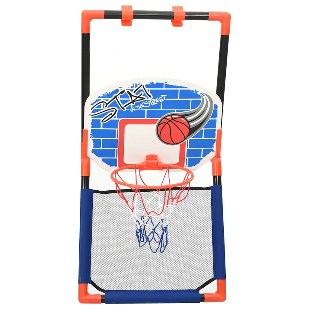 vidaXL Kinder Basketball-Set Multifunktional für Boden und Wand | vidaXL.at
