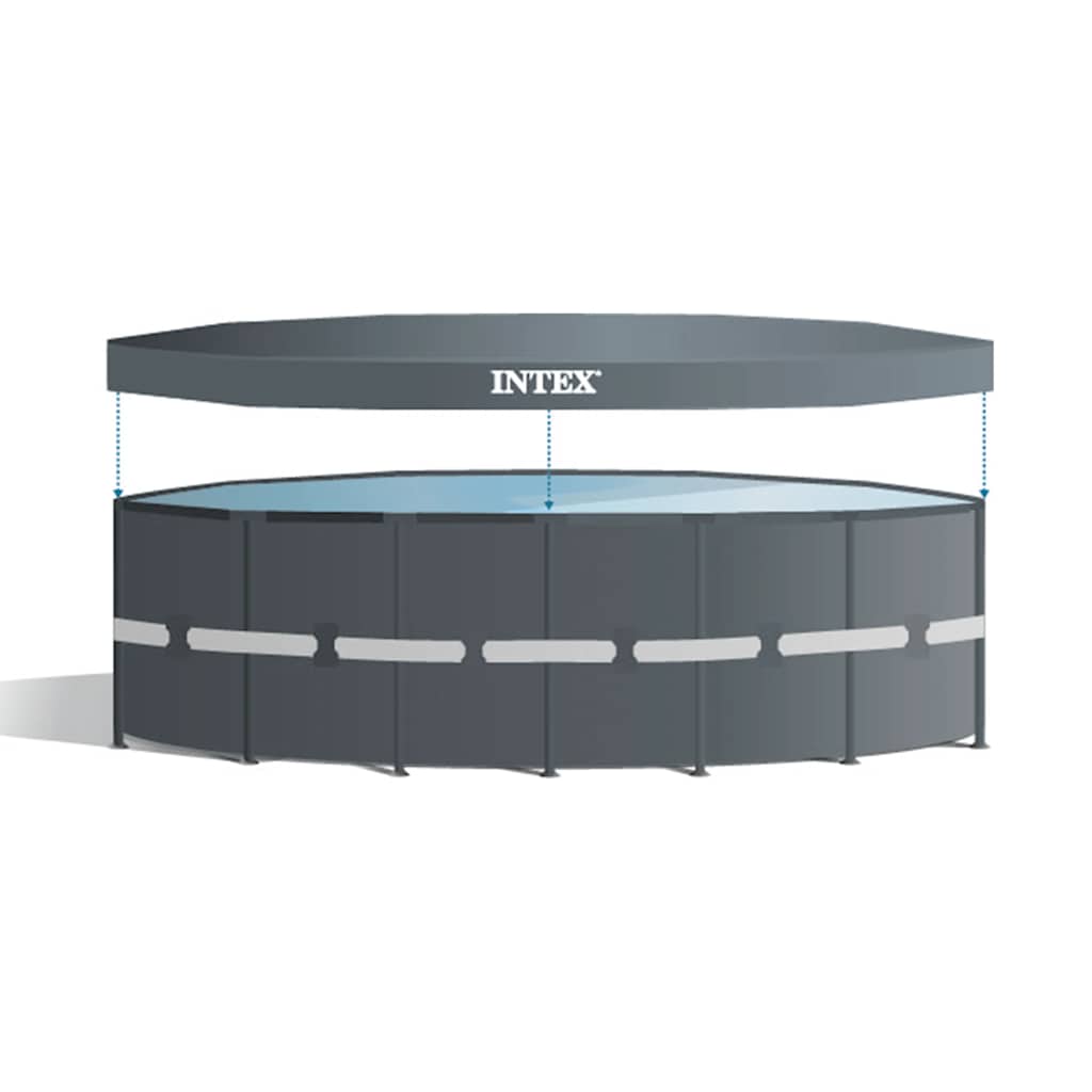 Intex Ultra XTR Frame Pool-Set Rund 732 x 132 cm 26340GN | vidaXL.at
