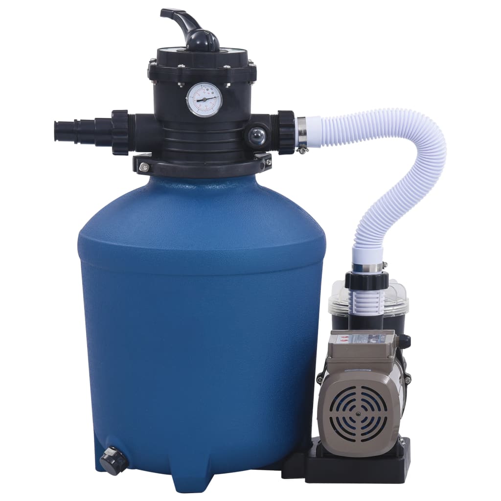 vidaXL Sandfilteranlage mit Zeitschaltuhr 530 W 10980 L/h | vidaXL.at