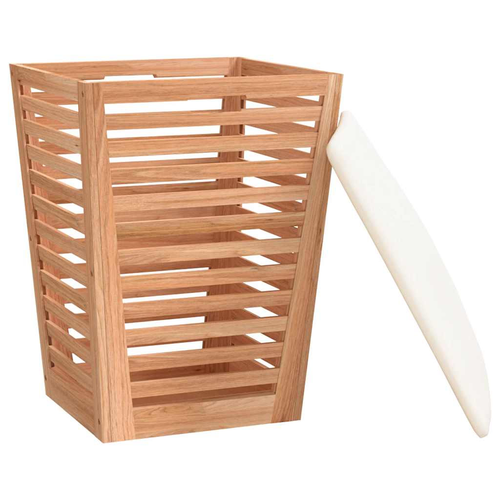 vidaXL Badhocker 40,5x40,5x56 cm Massivholz Nussbaum | vidaXL.at