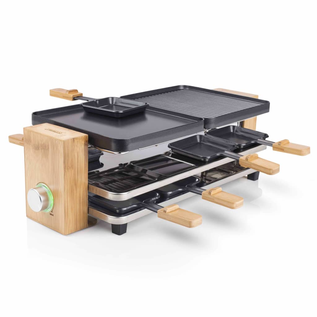 Princess Raclette-Grill Pure 8 Schwarz 1200 W 162910